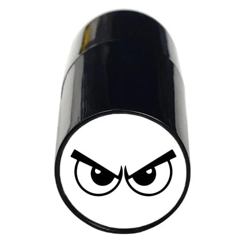 Angry Eyes Golf Ball Stamp Identifier by ReadyGOLF