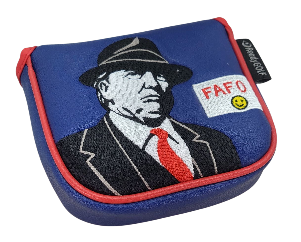 Trump FAFO Mallet Putter Cover by ReadyGolf