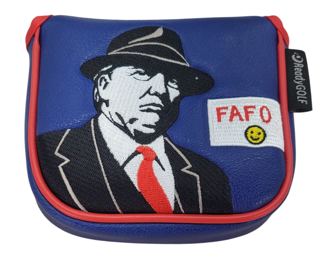 Trump FAFO Mallet Putter Cover by ReadyGolf