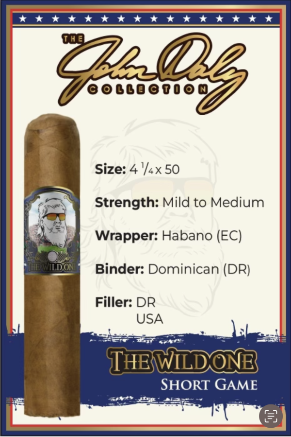 John Daly: The Wild One Signature Cigar (Single)