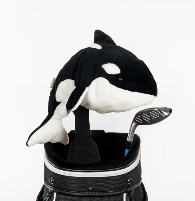 Orca Whale Driver Golf Club Cover by Daphne's Headcovers
