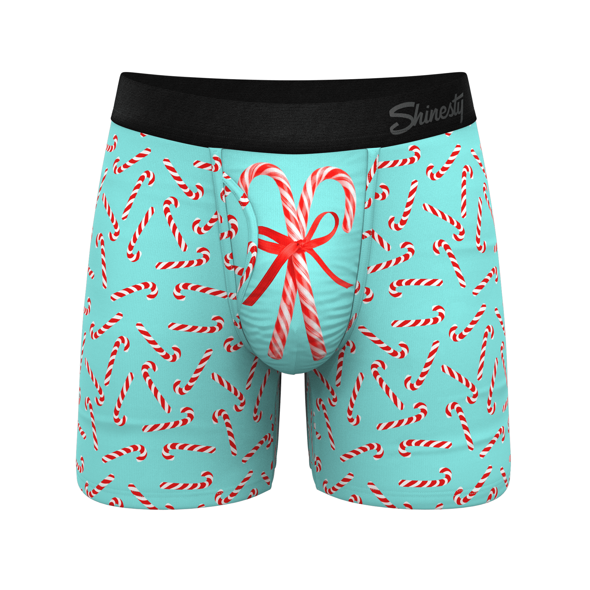 The Peppermint Pimp Canes | Candy Cane Ball Hammock® Pouch Underwear W