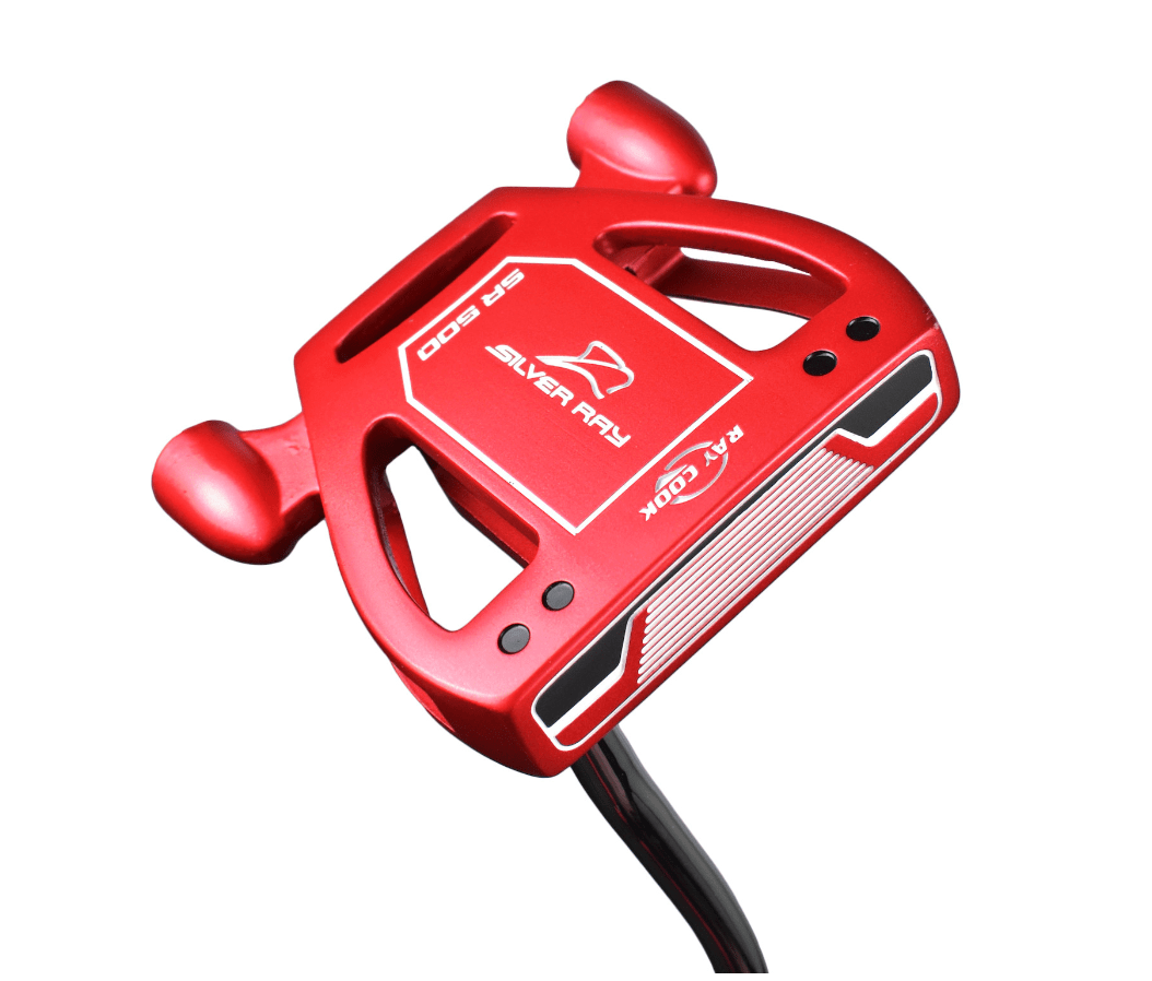 Red Limited Edition Putter Silver Ray SR500 (Left Hand) by Ray Cook Golf