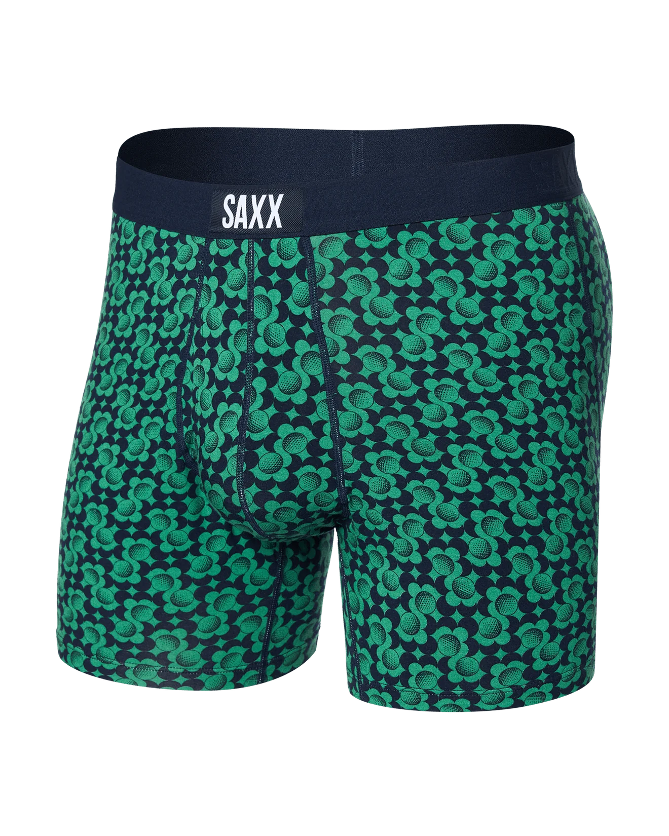 Men's Fab Fresh Balls/Maritime 5" Ultra Soft Boxer Brief Fly by SAXX