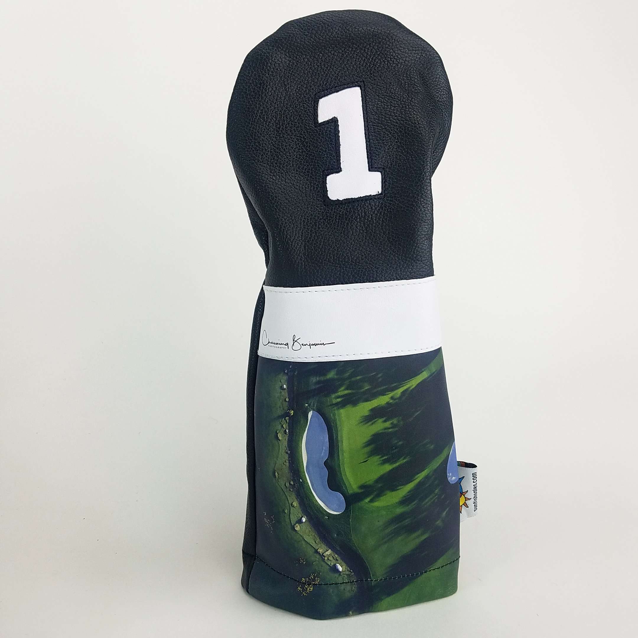 Channing Benjamin ‘Birdseye Collection’ Leather Headcovers (DR, FW, HB ...