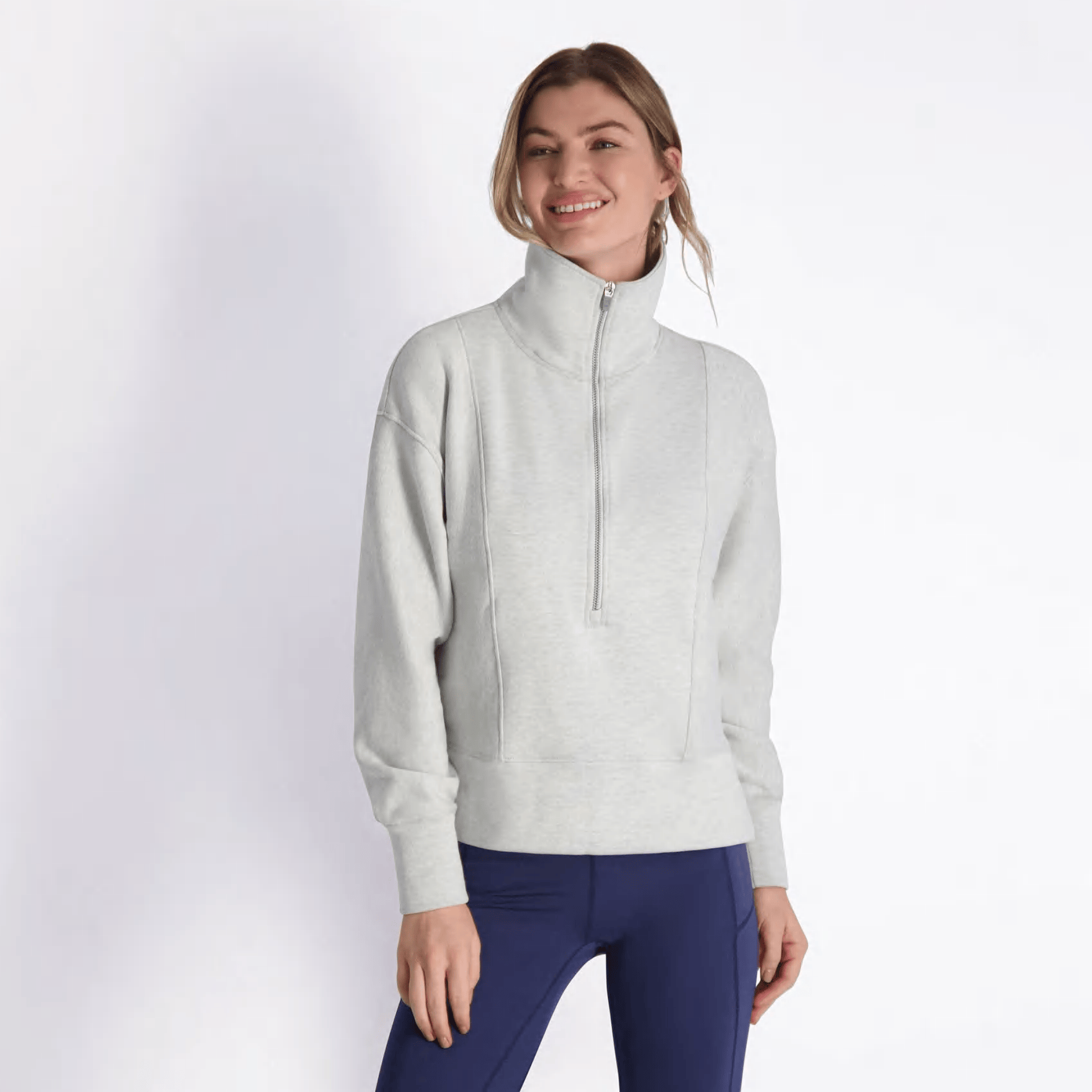 Women's Regan Zip Mock by Zero Restriction