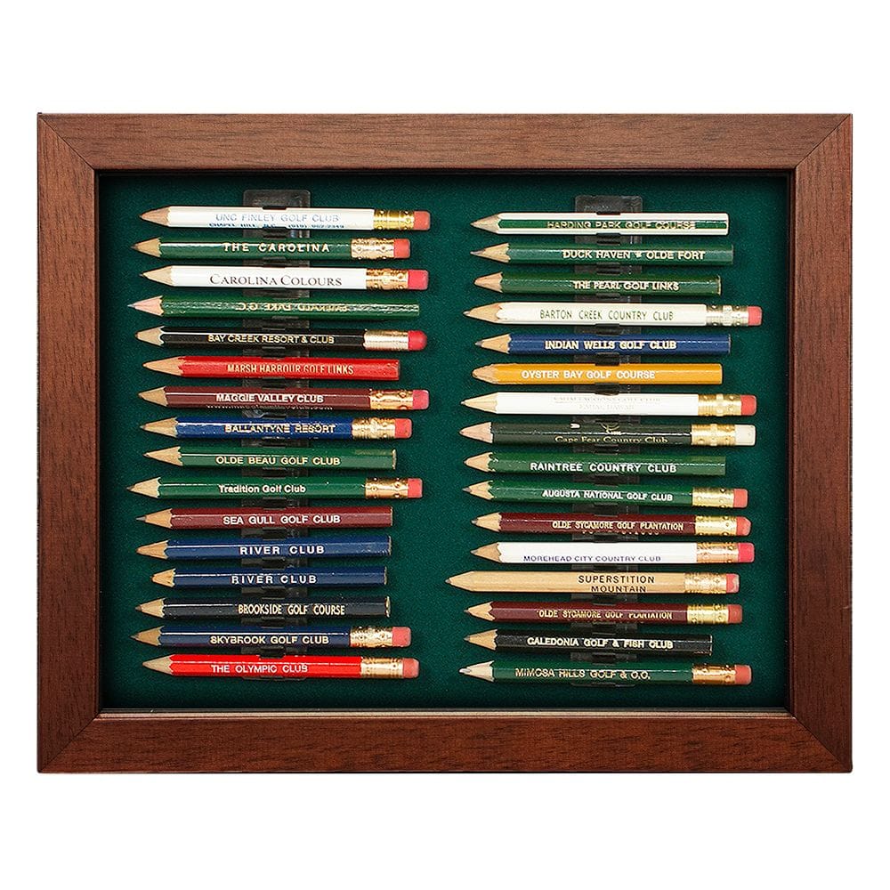 32 Golf Pencil Display Case by Eureka Golf