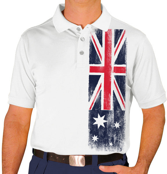 Men's Australia Homeland Golf Shirt by Golf Knickers