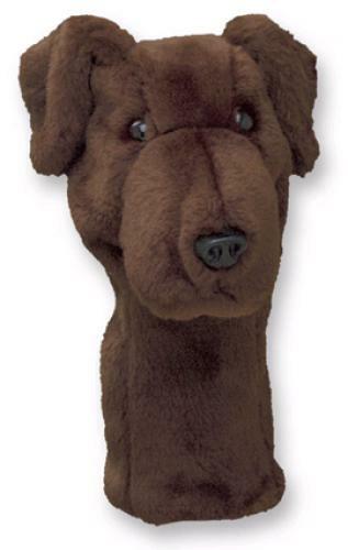 Chocolate Lab Golf Club Cover by Daphne's Headcovers