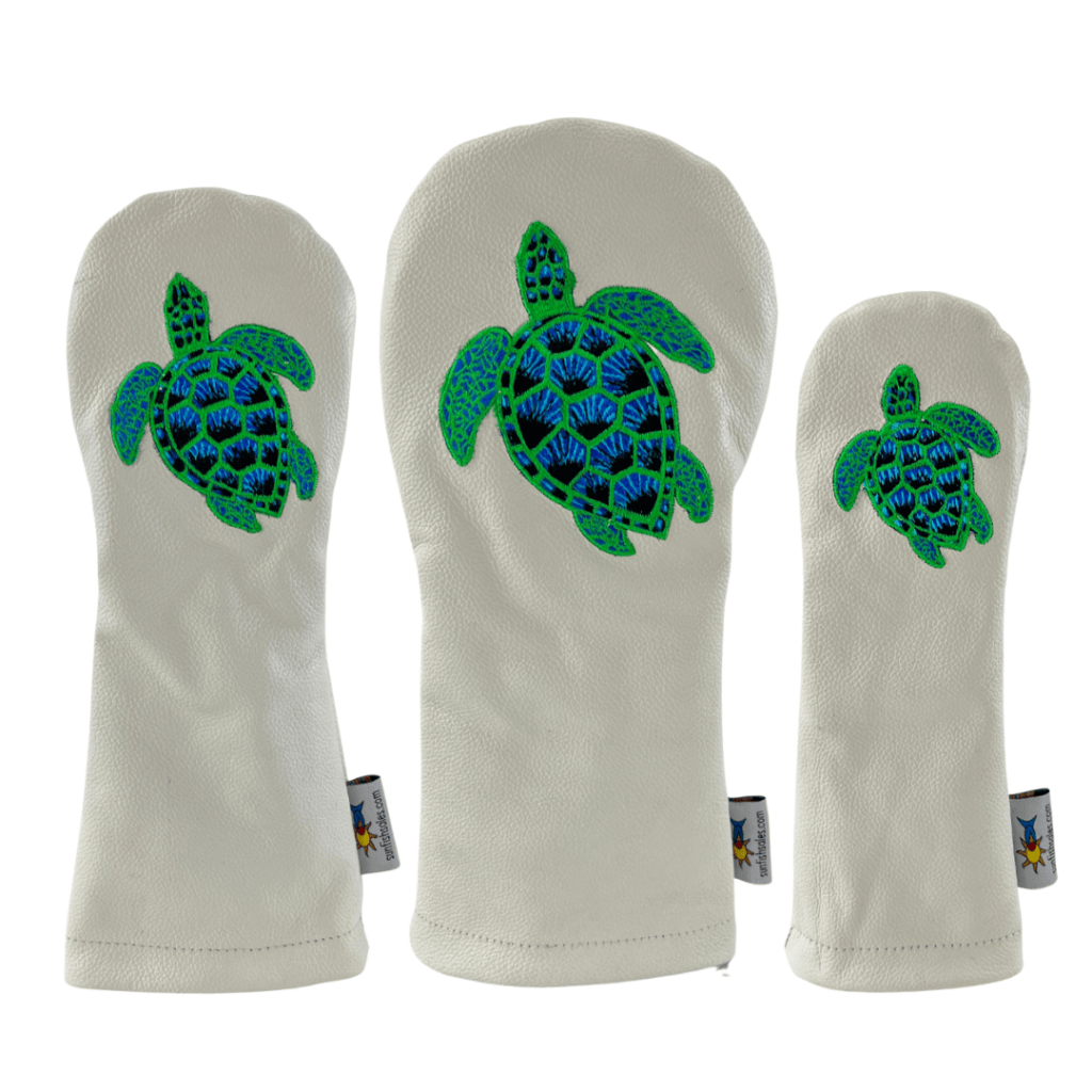 Sunfish Hand Embroidered Golf Headcovers Sea Turtle