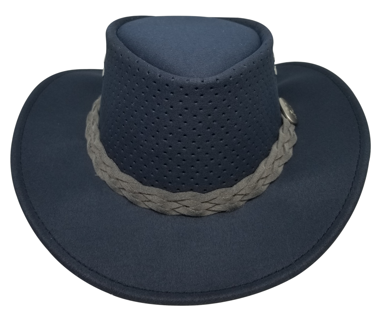 Navy Bushie Perforated Hats by Aussie Chiller