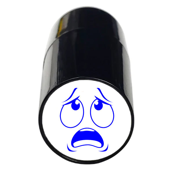 Scared Face Golf Ball Stamp Identifier by ReadyGOLF