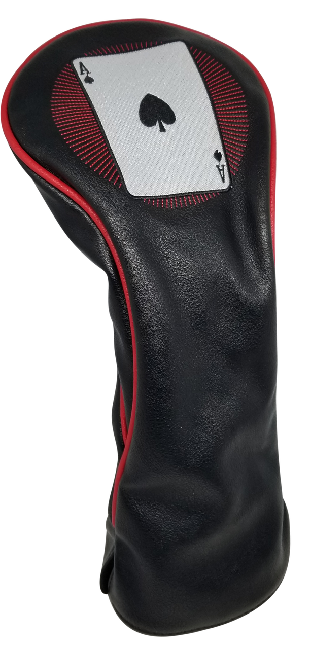 Ace of Spades Driver Headcover | Casino Golf Gear | ReadyGOLF