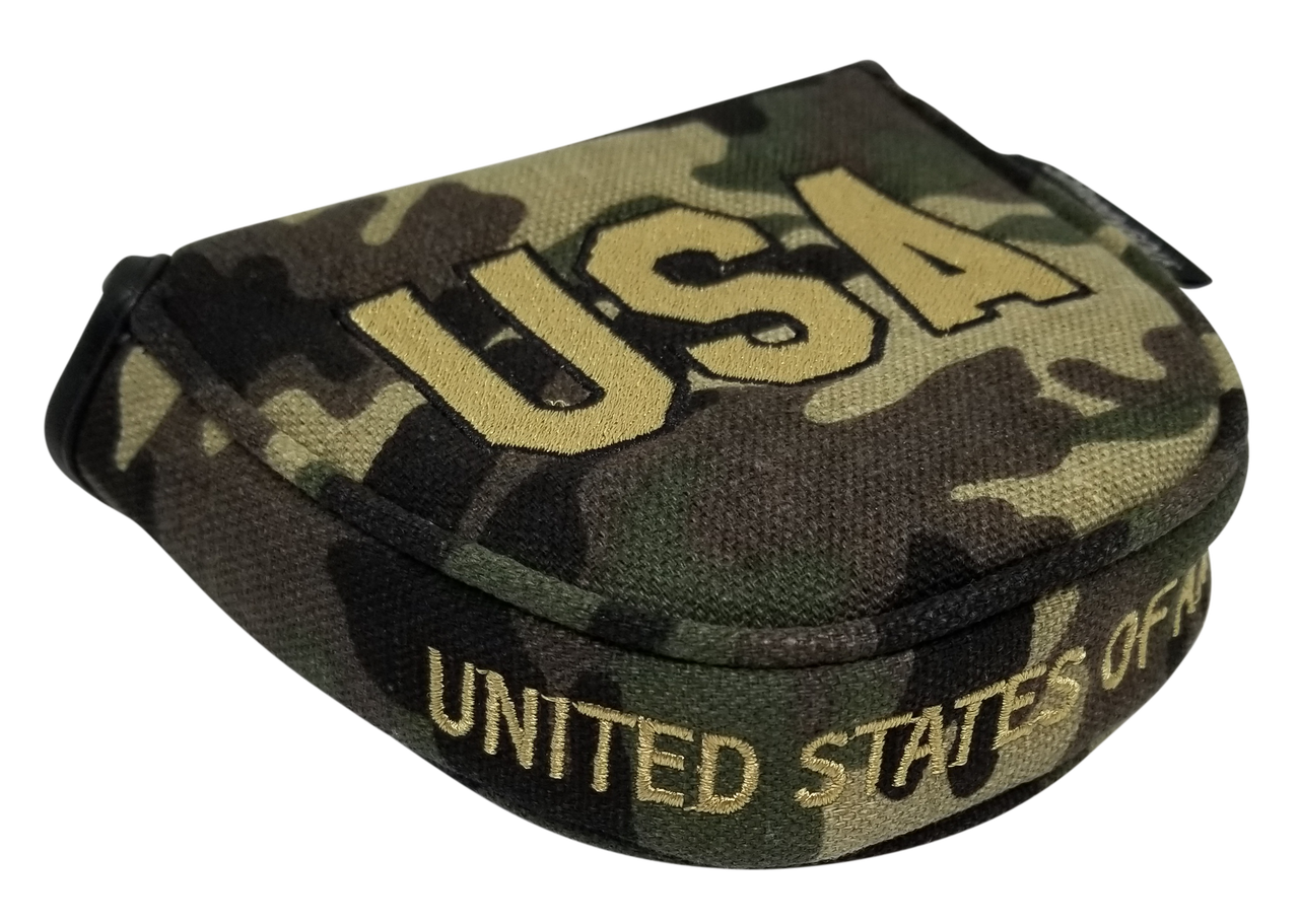 USA Military Camo Mallet Putter Cover by ReadyGOLF
