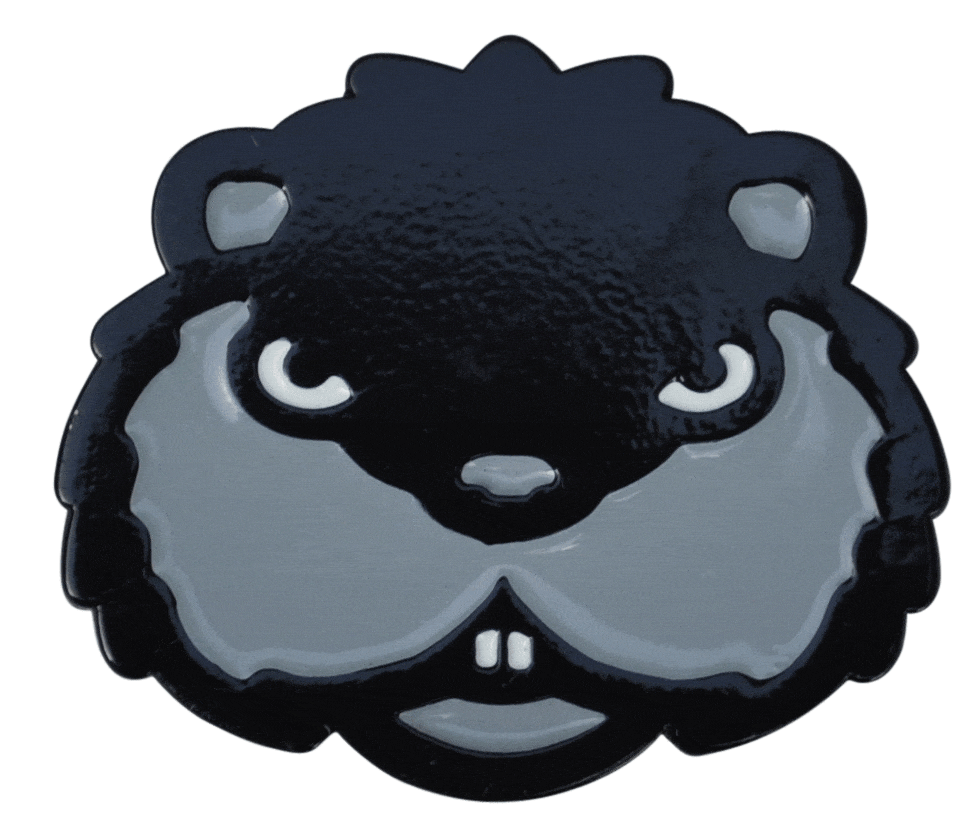 Caddyshack Gopher Head Golf Ball Marker & Hat Clip