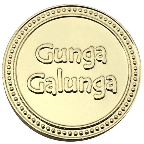 Caddyshack Gunga Galunga Golf Ball Marker & Hat Clip