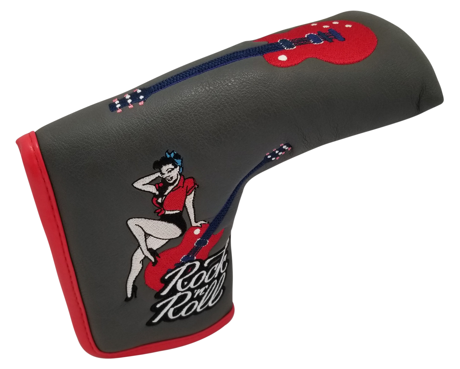 Rock 'N' Roll Embroidered Blade Putter Cover | ReadyGOLF