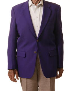 Men's Purple Trophy Club Blazer Jacket by ReadyGOLF