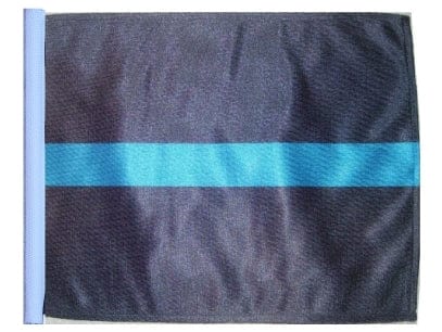 Thin Blue Line 11x15 inch Golf Cart Replacement Flag by SSP Flags
