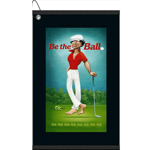 Devant David O’Keefe Tribute to Ty Webb Golf Towel – Caddyshack Art ...