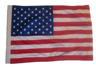 USA 11x15 inch Golf Cart Replacement Flag by SSP Flags