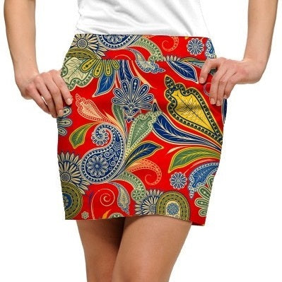 Hotel Lobby StretchTech Womens Golfing Skorts by Loudmouth Golf