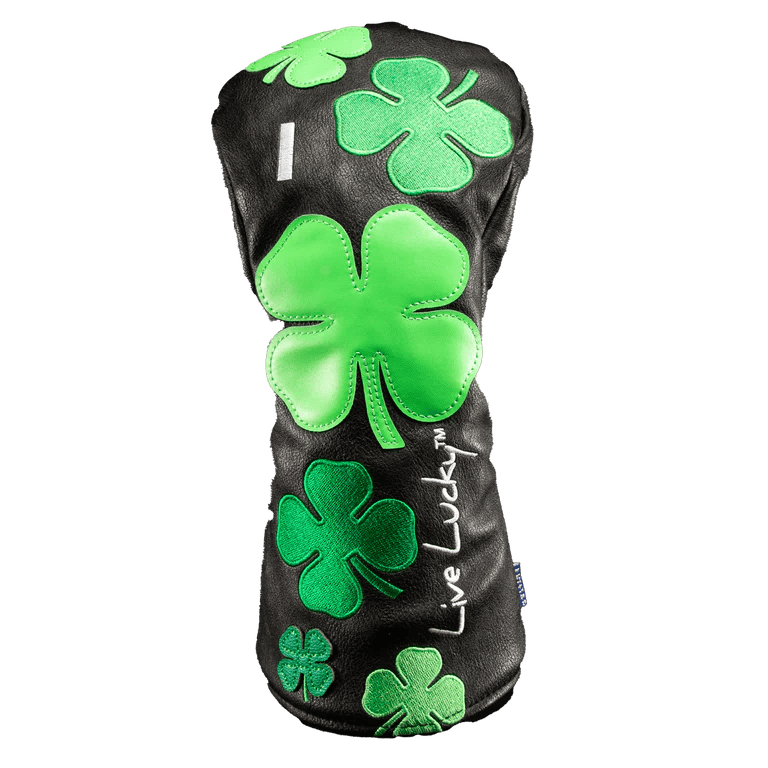 Live Lucky Green Driver Headcover by CMC Design