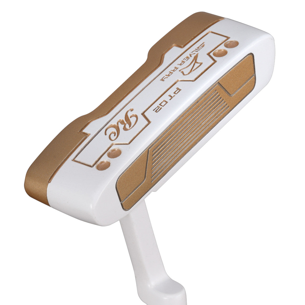 Ladies Silver PT-02 Gold Putter by Ray Cook Golf