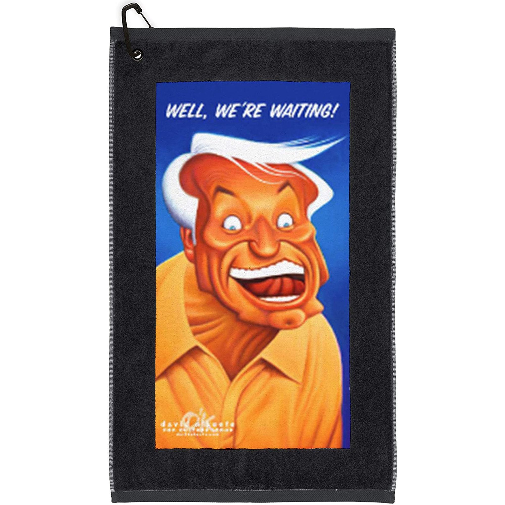 Judge Smails Caddyshack Golf Towel by David O'Keefe